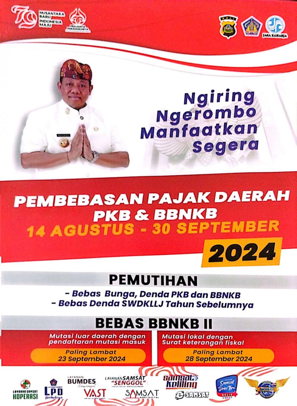 Pembebasan Pajak Daerah PKB & BBNKB - Website Desa Sinabun