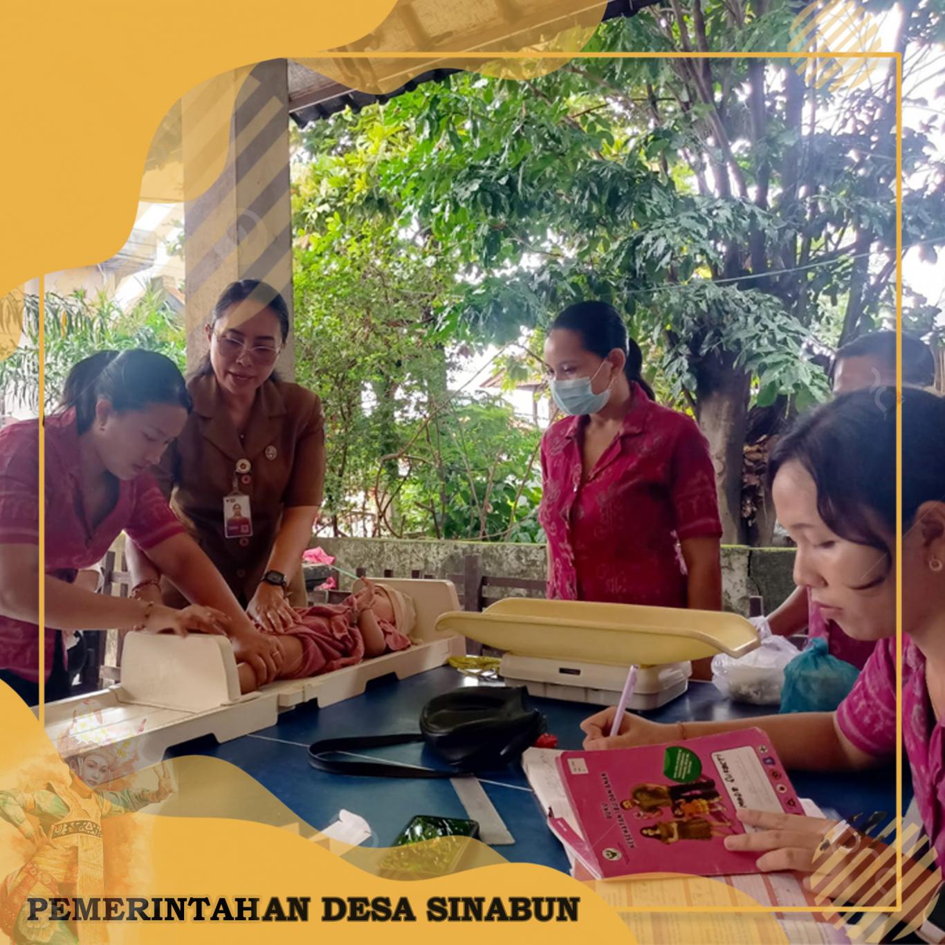 Posyandu Banjar DInas Jero - Website Desa Sinabun