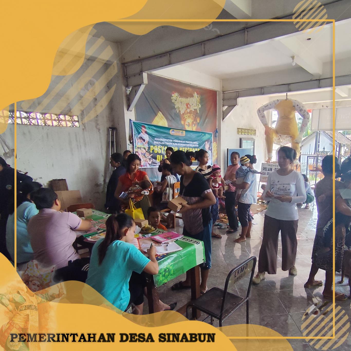 Posyandu Banjar Dinas Dalem 7 Maret 2025 - Website Desa Sinabun