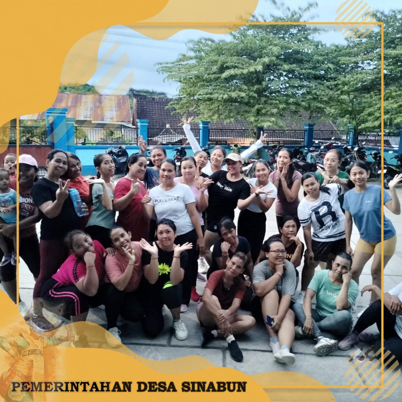 Zumba PKK Desa Sinabun 8 Maret 2025 - Website Desa Sinabun