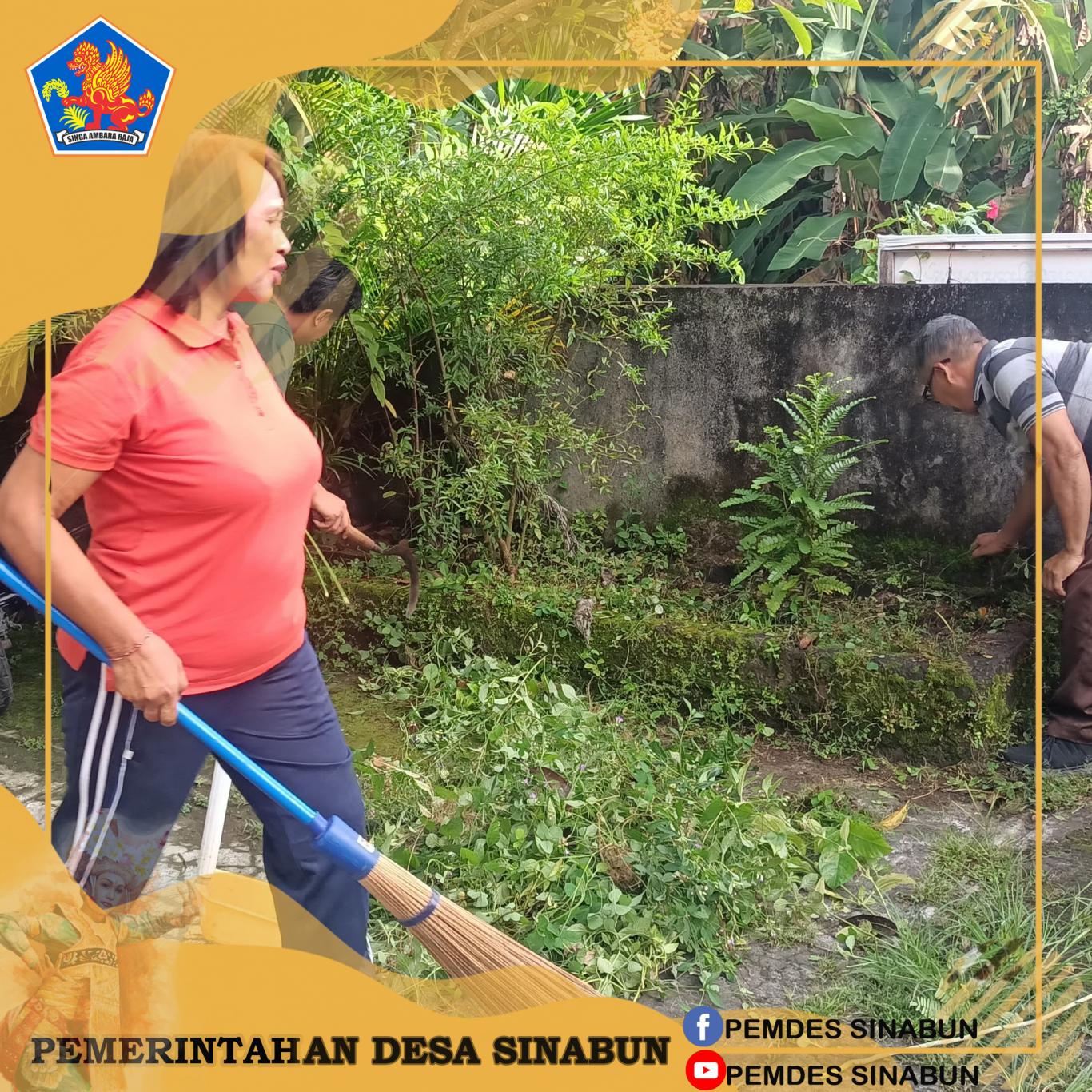 JUMAT BERSIH PEMDES SINABUN - Website Desa Sinabun